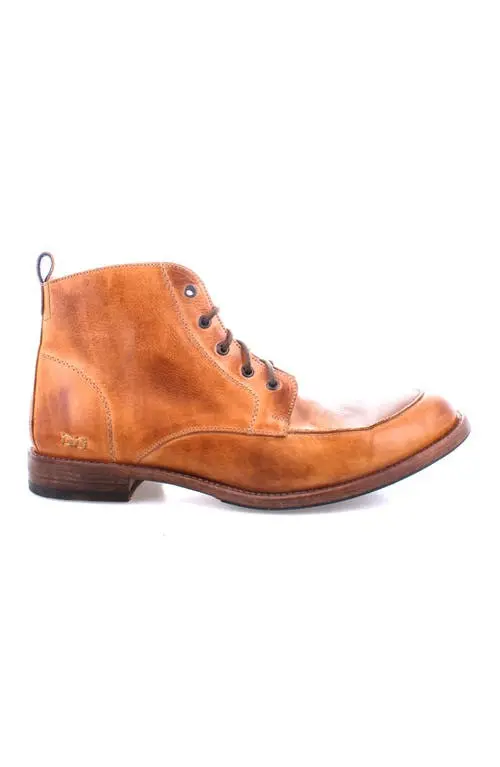 Bed Stu Moc-toe Ankle Boots - Tan Rustic