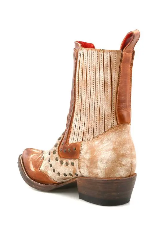 Bed Stu Western Ankle Boots