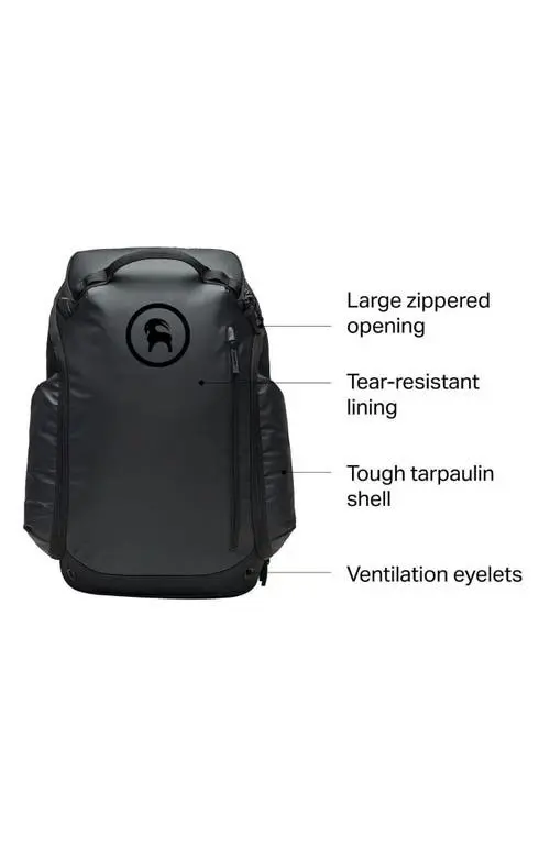 BACKCOUNTRY Cottonwoods Ski & Snowboard Boot Bag G2 - Black