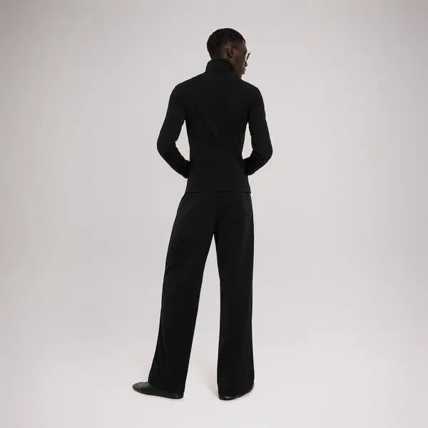 Gucci Stretch Nylon Gabardine Zip Jacket - Black