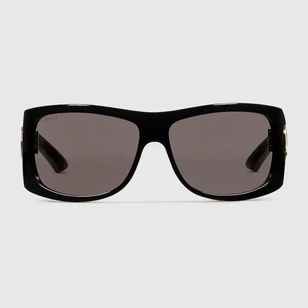 Gucci Square Frame Sunglasses - Black