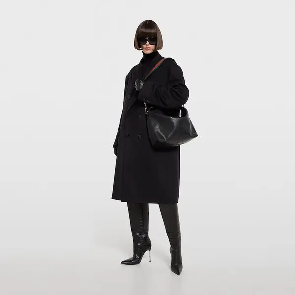 Gucci Brera Medium Crossbody Bag - Black