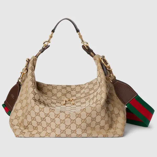 Gucci Brera Medium Crossbody Bag - Beige
