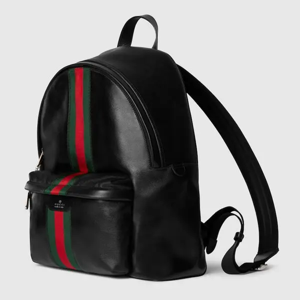 Gucci Web Trademark Large Backpack