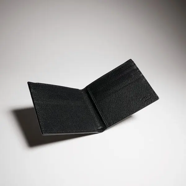 Gucci Lira Bi-fold Wallet Leather