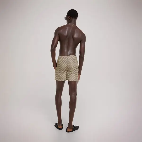 Gucci Printed Nylon Swim Shorts