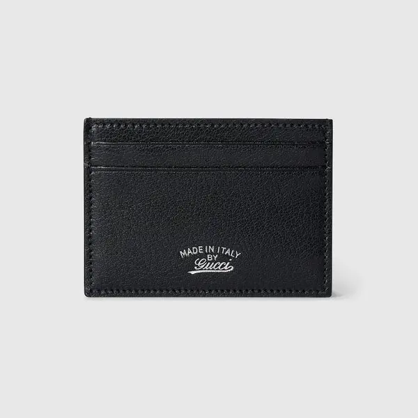 Gucci Lira Card Case - Black