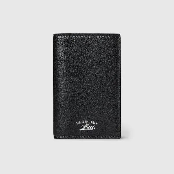 Gucci Lira Card Case Leather