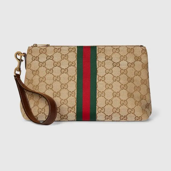 Gucci Gg Pouch - Beige