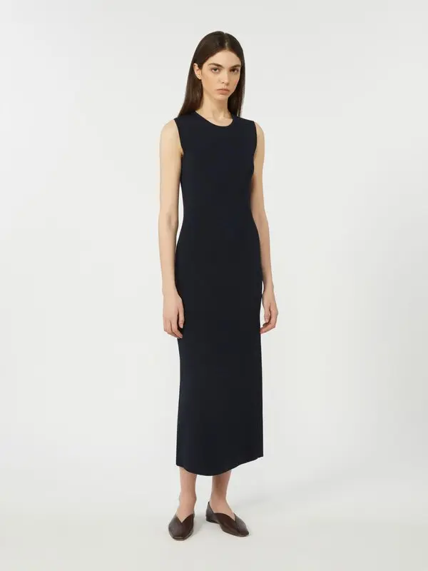 Max Mara Viscose Crêpe Sheath Dress