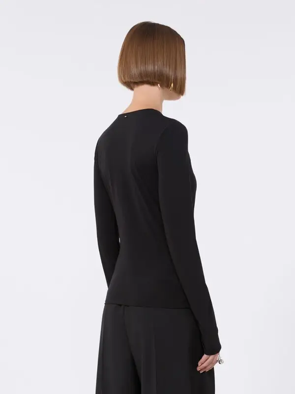 Max Mara Skin-tight Jersey T-shirt