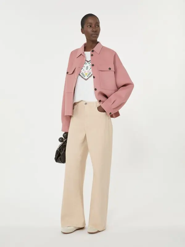 Max Mara Double-faced Wool-blend Shirt Jacket