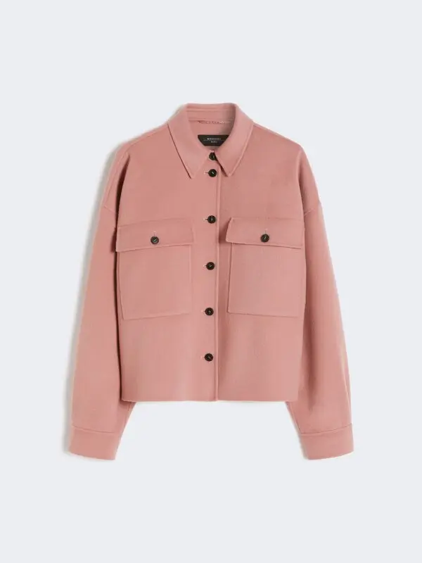 Max Mara Double-faced Wool-blend Shirt Jacket