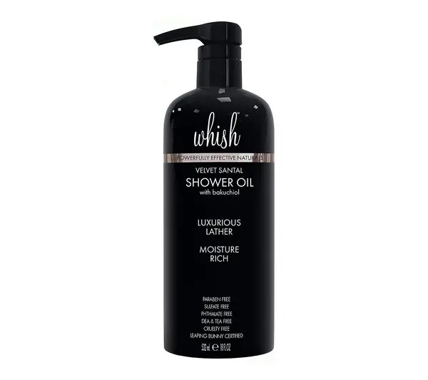 Whish 18oz Shower Oil With Bakuchiol - One-color