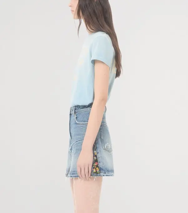 Valentino Garavani Cotton Printed T-shirt - Blue