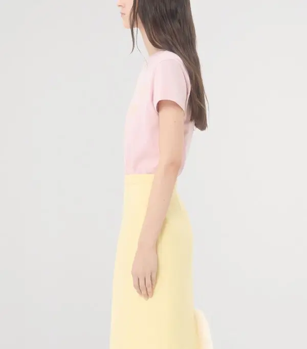 Valentino Garavani Cotton Printed T-shirt - Pink