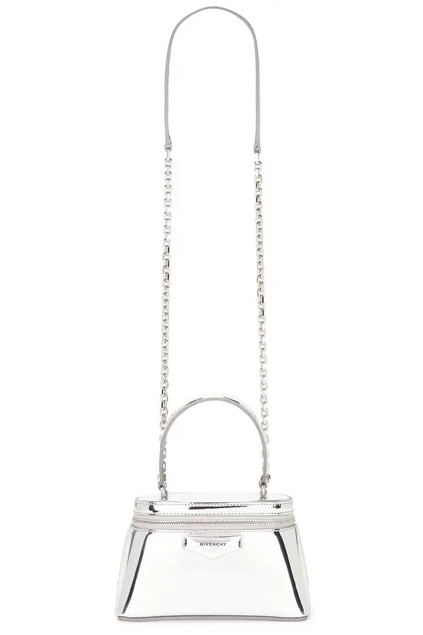 Givenchy Antigona Vanity Chain Bag - Silvery