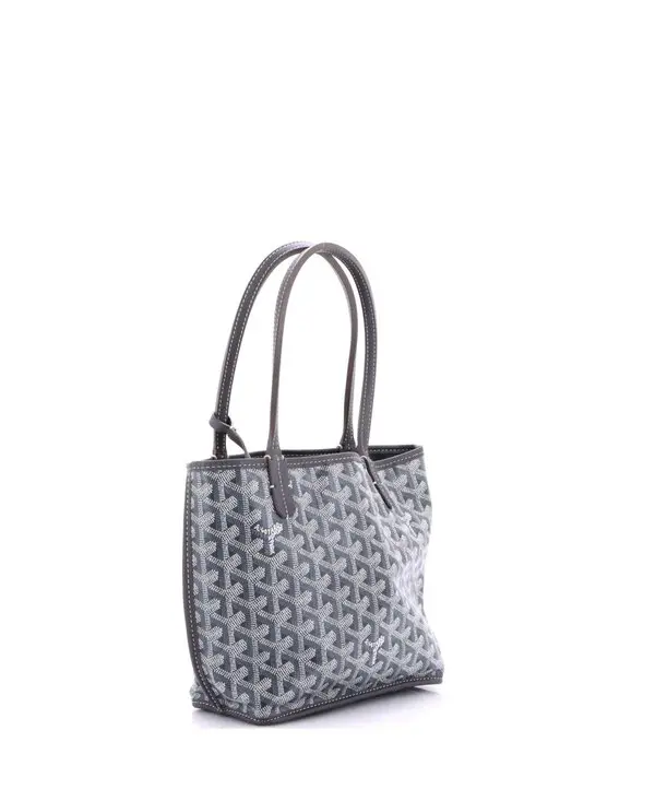 Goyard Anjou Reversible Tote Coated Canvas - Gray