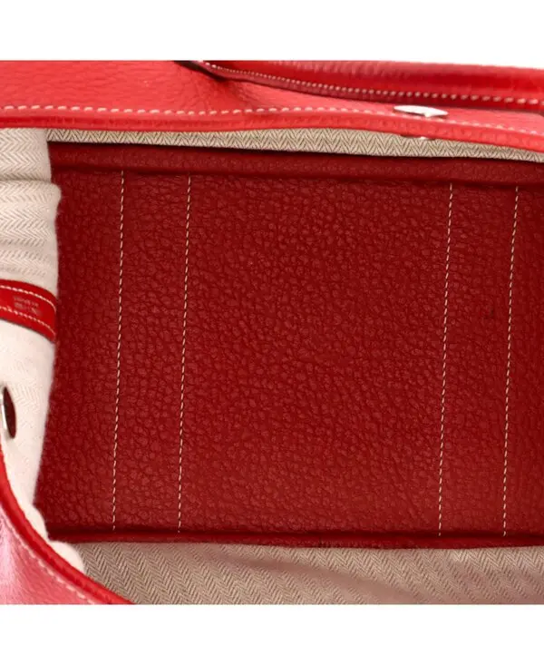 Hermès 30 Garden Party Tote - Red