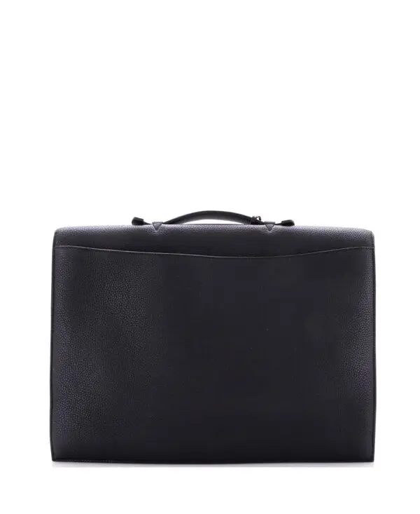 Hermès 41 Sac A Depeches Briefcase Togo - Black
