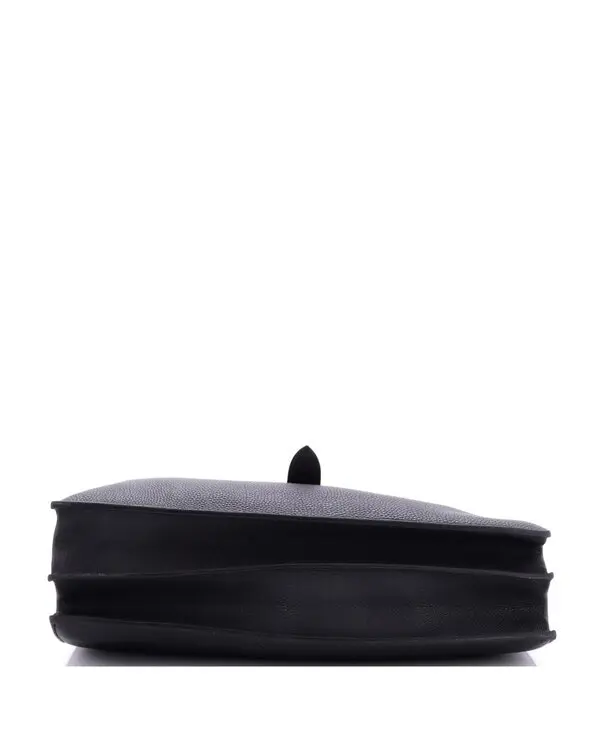 Hermès 41 Sac A Depeches Briefcase Togo - Black