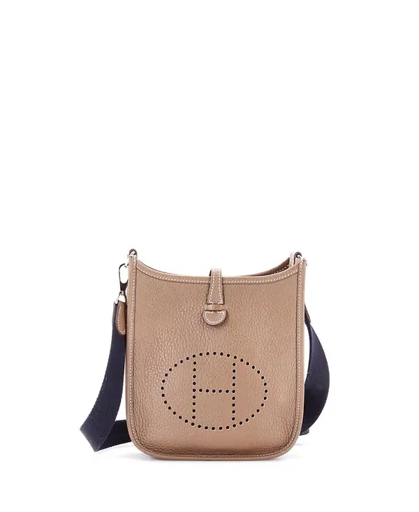 Hermès Tpm Evelyne Bag Gen Iii Clemence - Gray