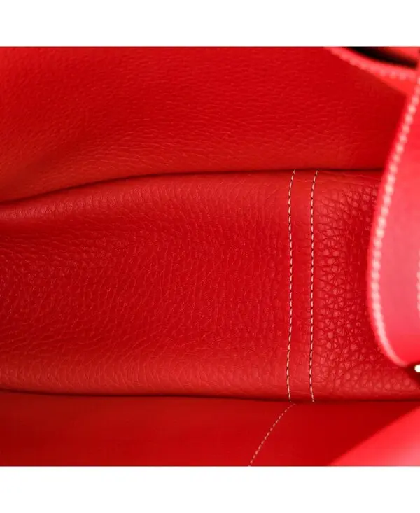 Hermès 31 Halzan Bag Clemence - Pink