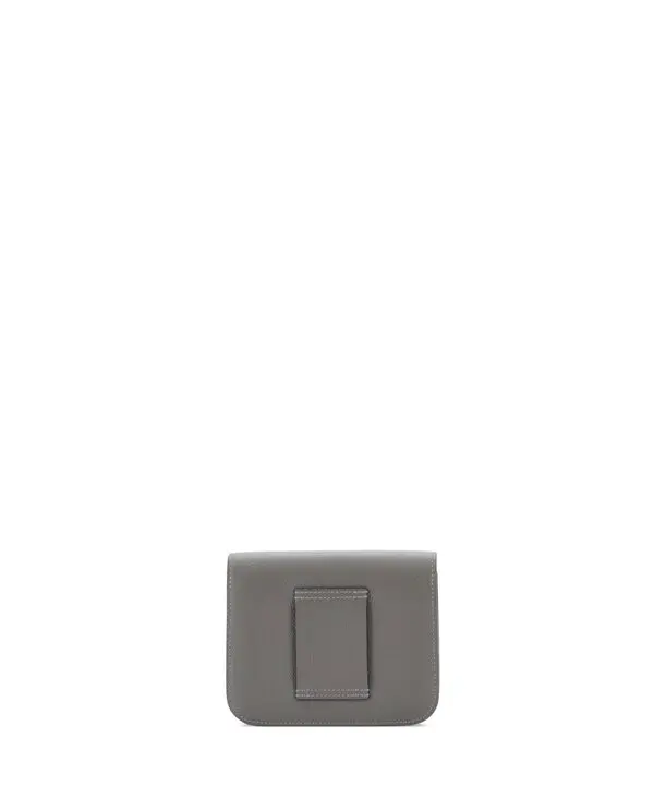 Hermès Constance Slim Wallet Evercolor - Gray