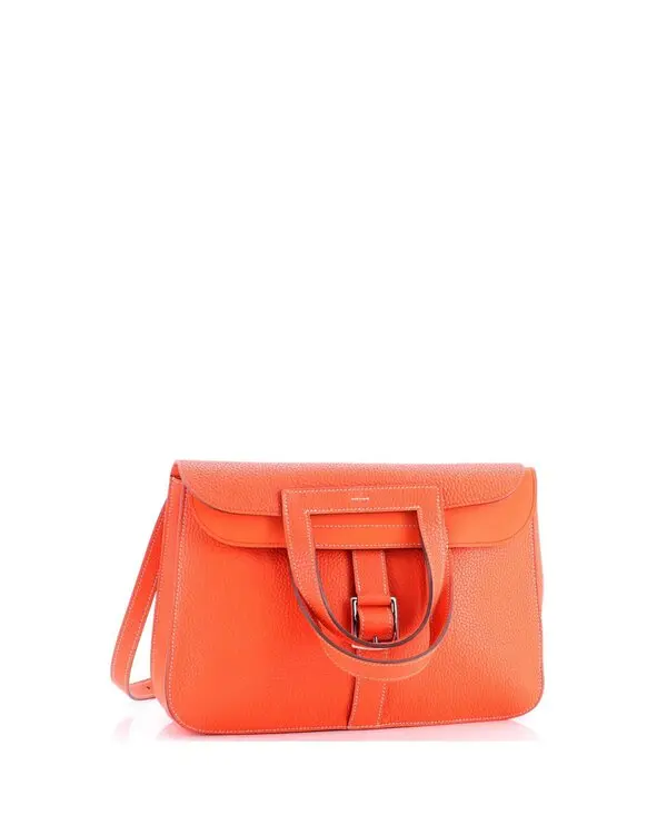 HERMES 31 Halzan Bag Clemence