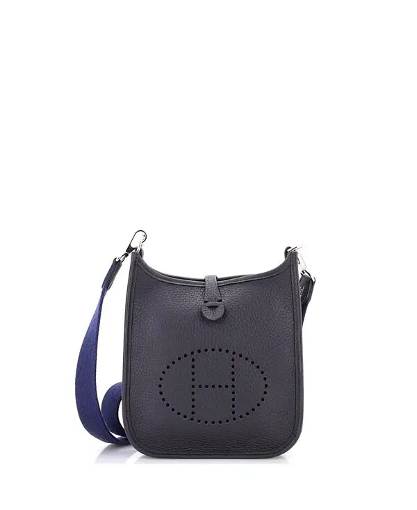 Hermès Tpm Evelyne Bag Gen Iii Clemence - Gray