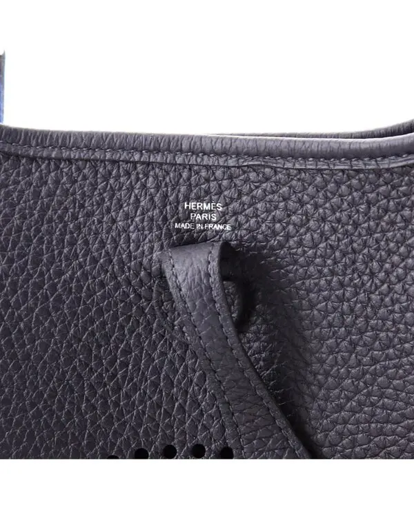 Hermès Tpm Evelyne Bag Gen Iii Clemence - Gray