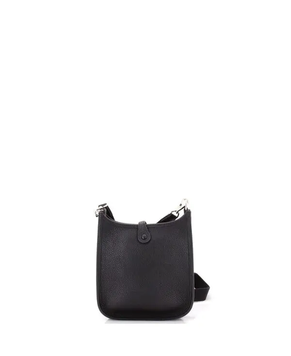 Hermès Tpm Evelyne Bag Gen Iii Clemence - Black