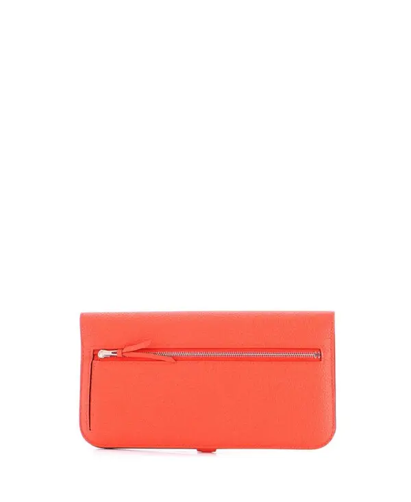 HERMES Dogon Recto Verso Wallet Leather