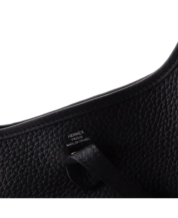Hermès Tpm Evelyne Bag Gen Iii Clemence - Black
