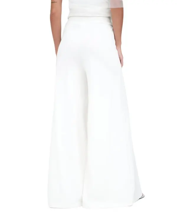 MARCELLA Georgia Wide Leg Trousers - Off White