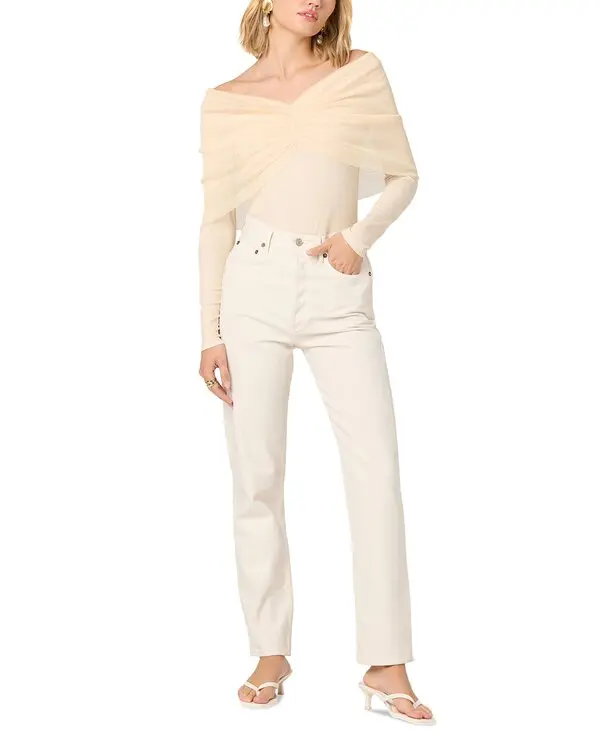 Astr The Label Julieta Off-the-shoulder Top
