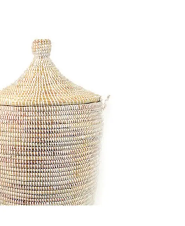 MBARE Dou Lid Storage Monochrome Medium Storage Basket