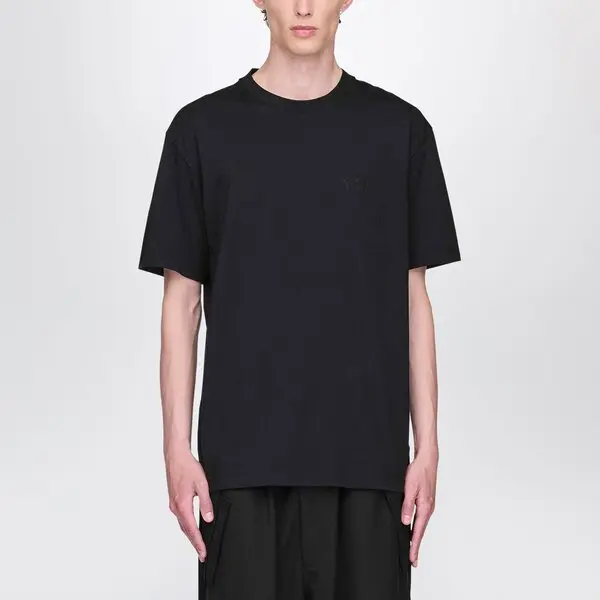 ADIDAS Y-3 T-shirt With Logo - Black