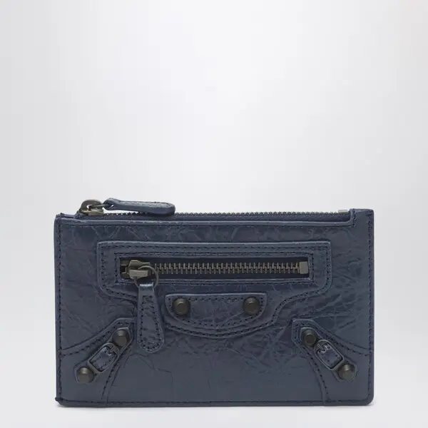 Balenciaga Le City Long Card Holder And Coin Purse - Blue