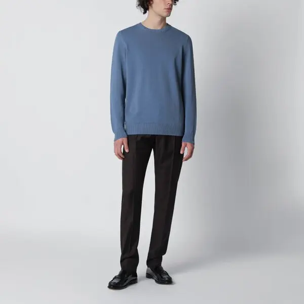 DRUMOHR Cotton Crew-neck Sweater