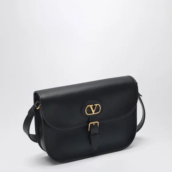 Valentino Garavani Antibes Leather Crossbody Bag - Black