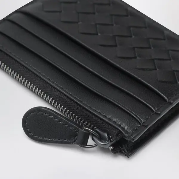 Bottega Veneta Intrecciato Zip Card Holder