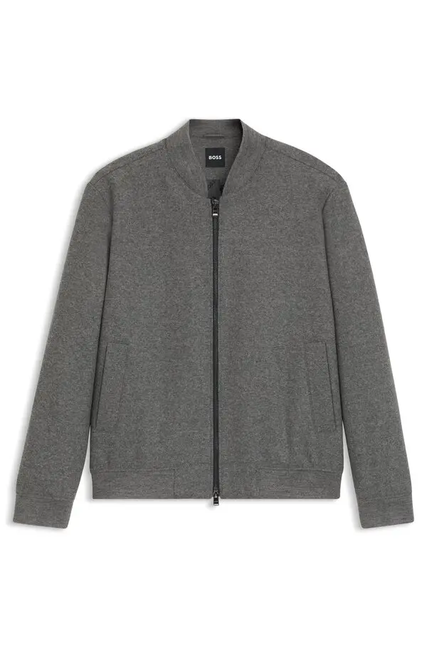 BOSS Slim-fit Jacket - Grey