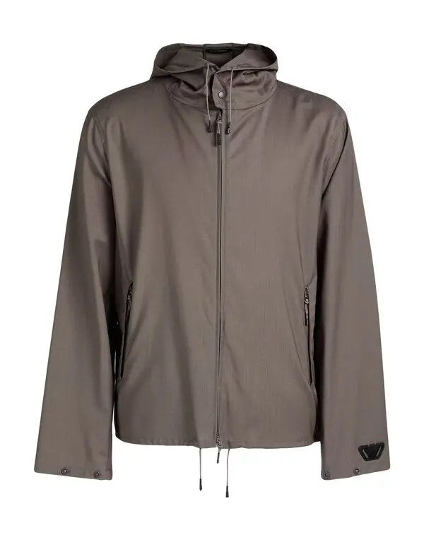 Emporio Armani Taupe Virgin Wool Jacket