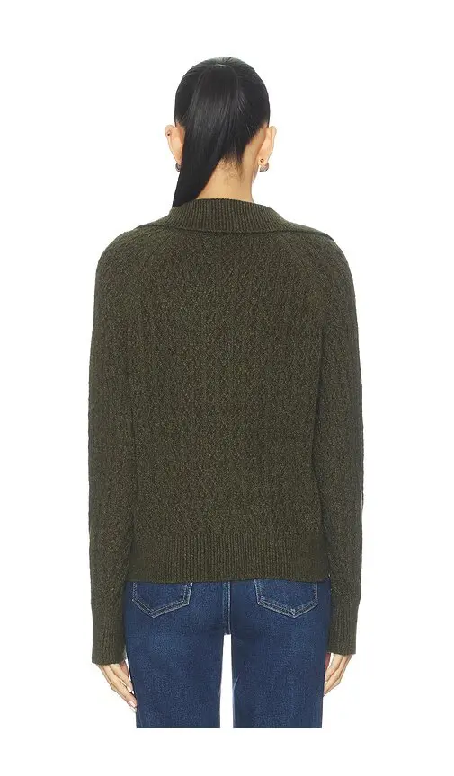 Varley Bridget Half Button Sweater