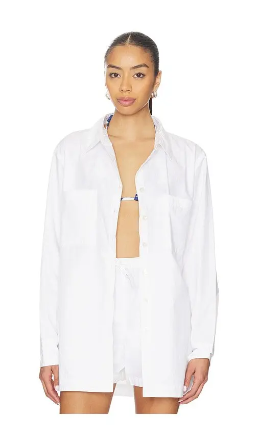 VITAMIN A Nadia Shirt - White