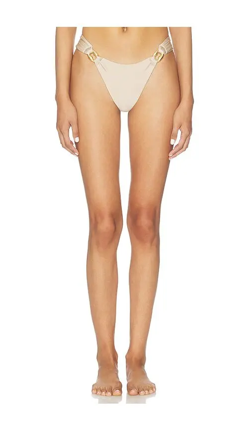 SHANI SHEMER Juliette Bikini Bottom - Champagne