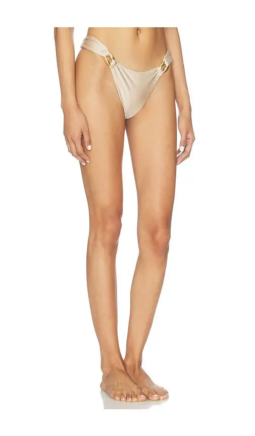 SHANI SHEMER Juliette Bikini Bottom - Champagne