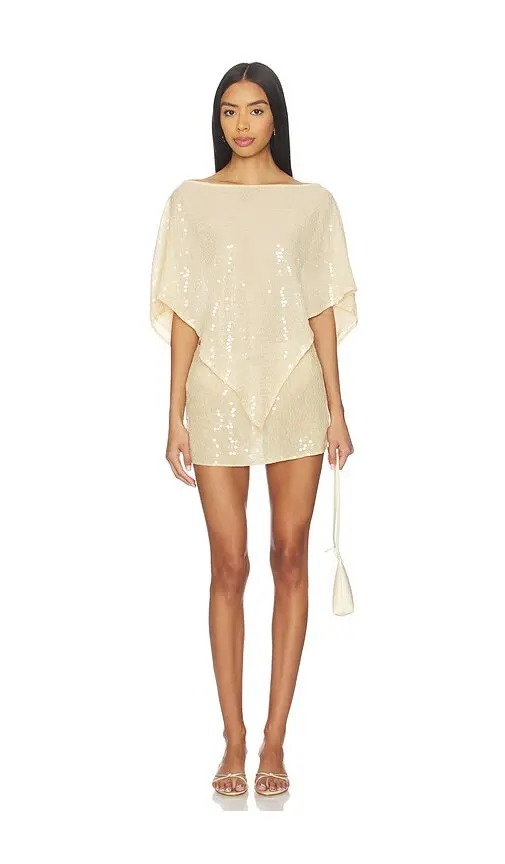 BUCI Sequin Embellished Poncho
