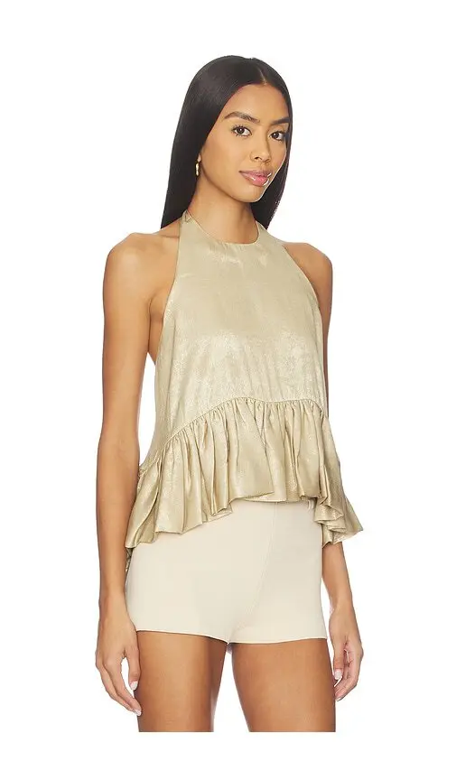 Azeeza Winston Metallic Top